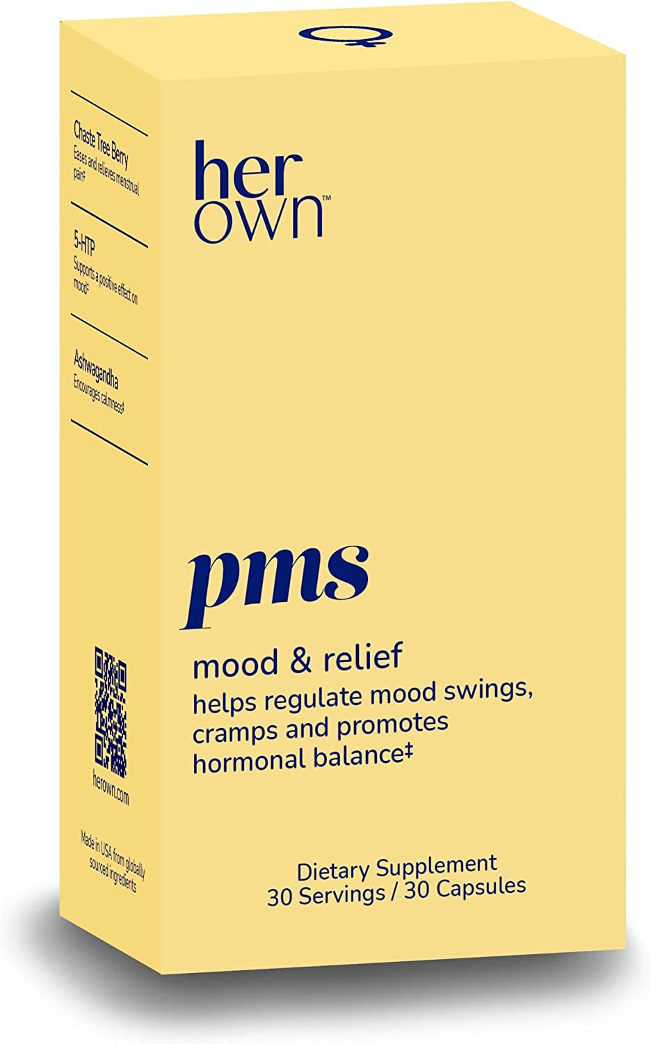 PMS, Supports PMS Symptoms, Promotes Positive Mood, Natural Hormone Ba ...