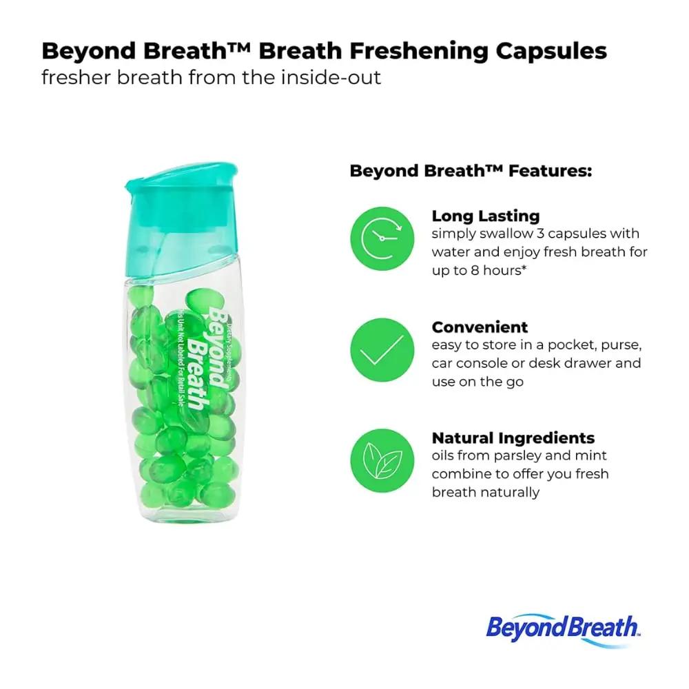 Beyond Breath – Breath Freshening Capsules For Fresher Breath 50 Caps ...