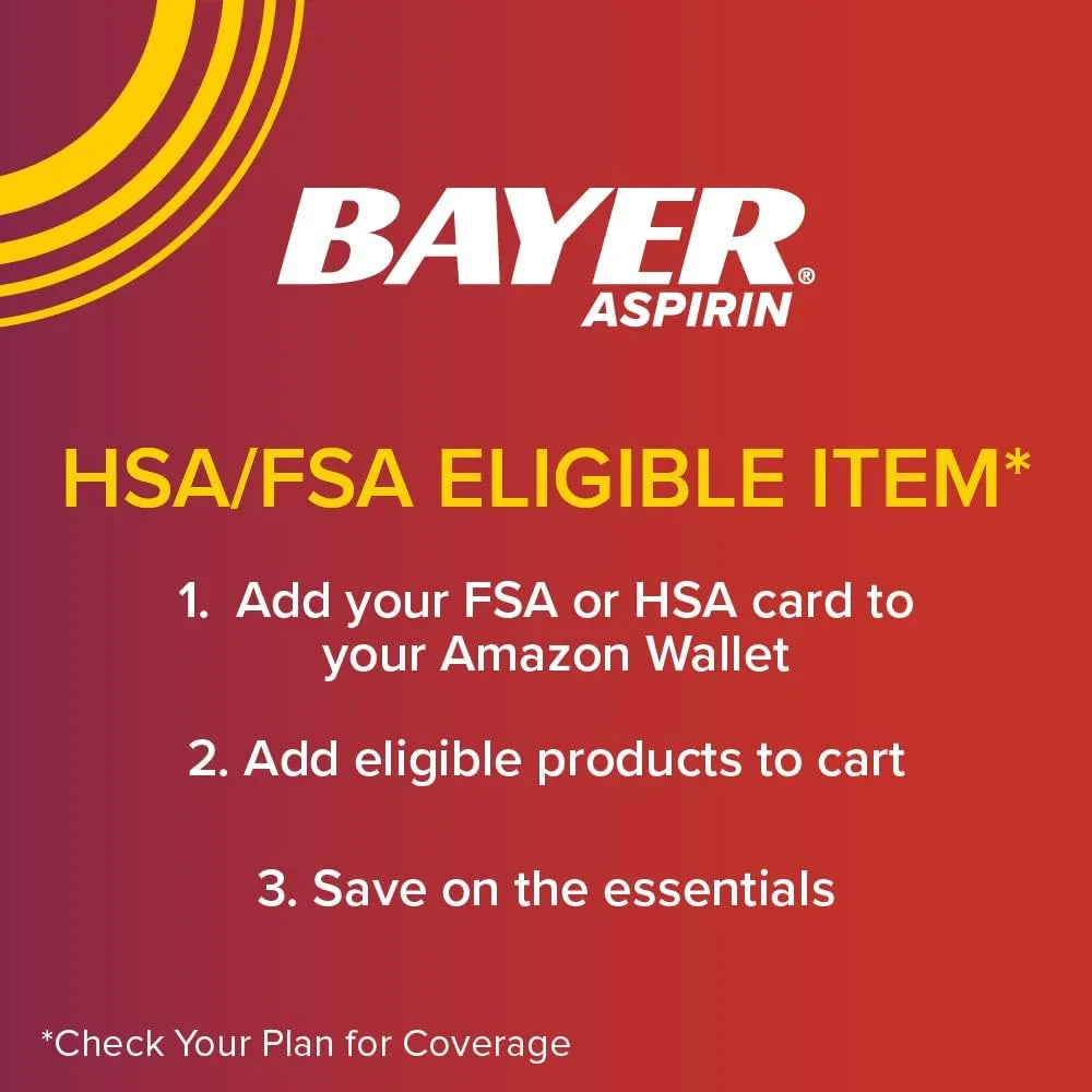 Bayer Extra Strength Aspirin 500 mg, 100 Coated Tablets – Vitamins Depots